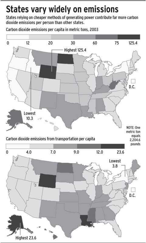 Coal at fault in states with highest carbon dioxide emissions | News ...